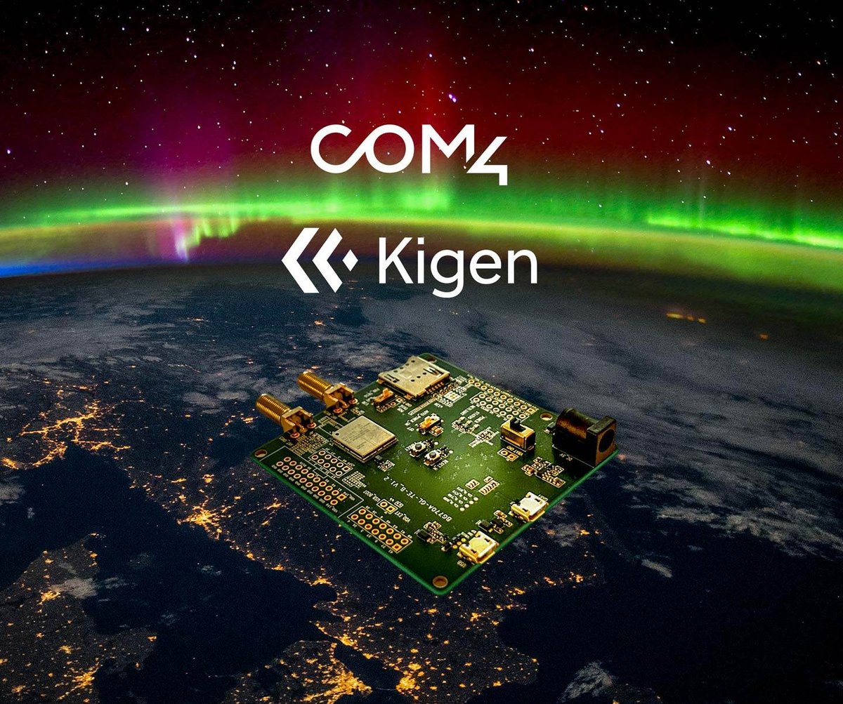 Com4 and Kigen: Leading iSIM Technology for IoT and Smart Cities